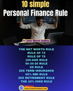 10 Easy Rules to Master Your Personal Finance Journey - Invest Mindset ...